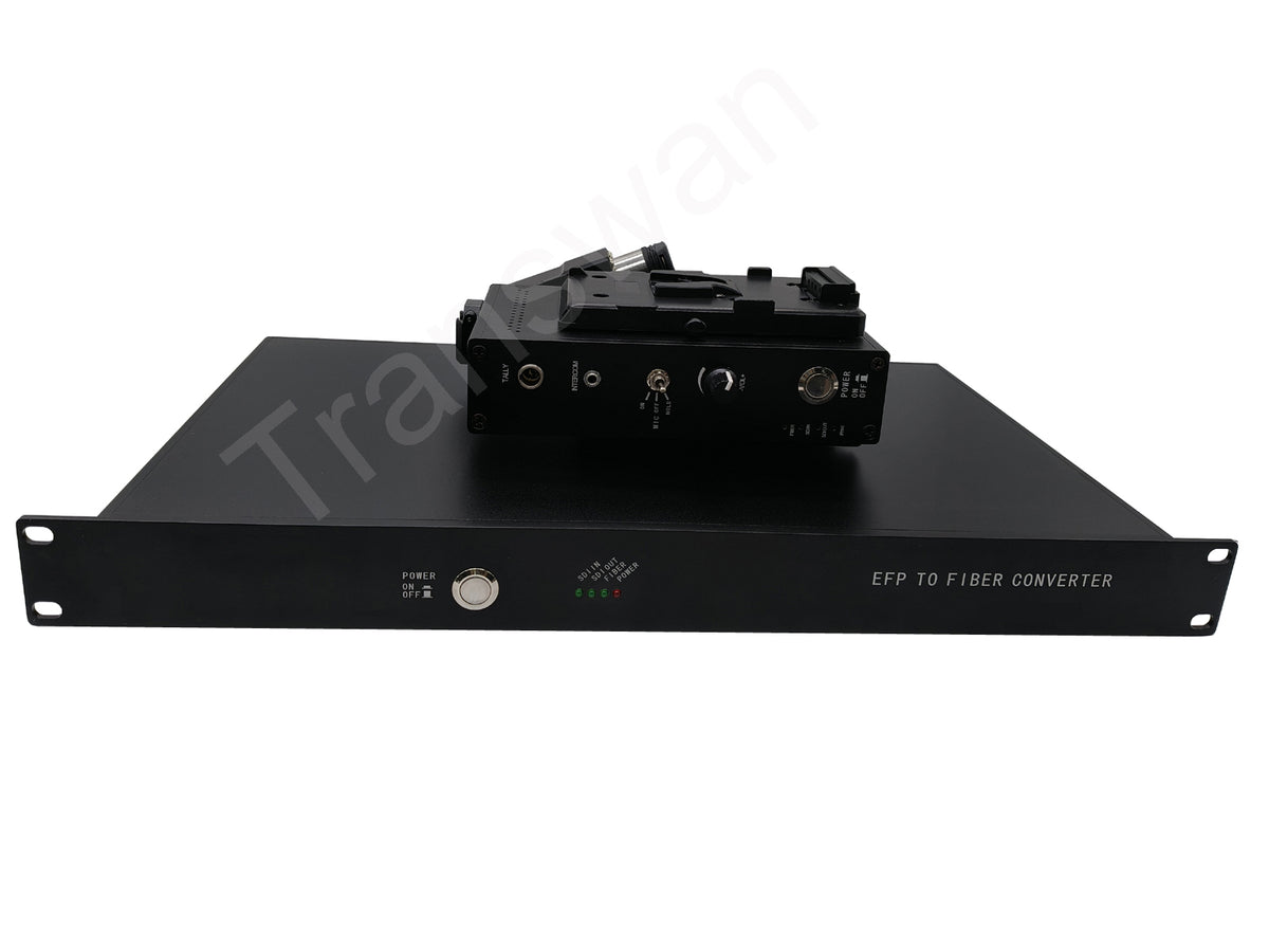 Lanc Remote/Intercom EFP Optic Fiber System supports Blackmagic URSA M – Transwan