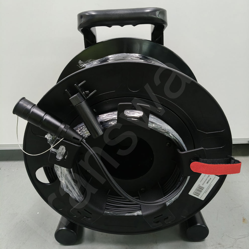 Field Armored Optical Fiber Cables with Tactical Cable Reel – Transwan