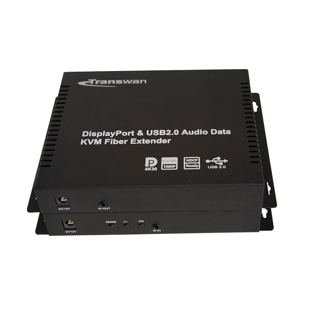 4K DisplayPort Over Fiber Extender, 4K DP to Fiber Converter with 10G ...