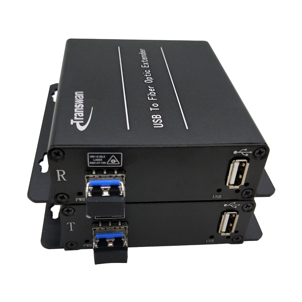 USB 2.0 Over Fiber Extender – Transwan