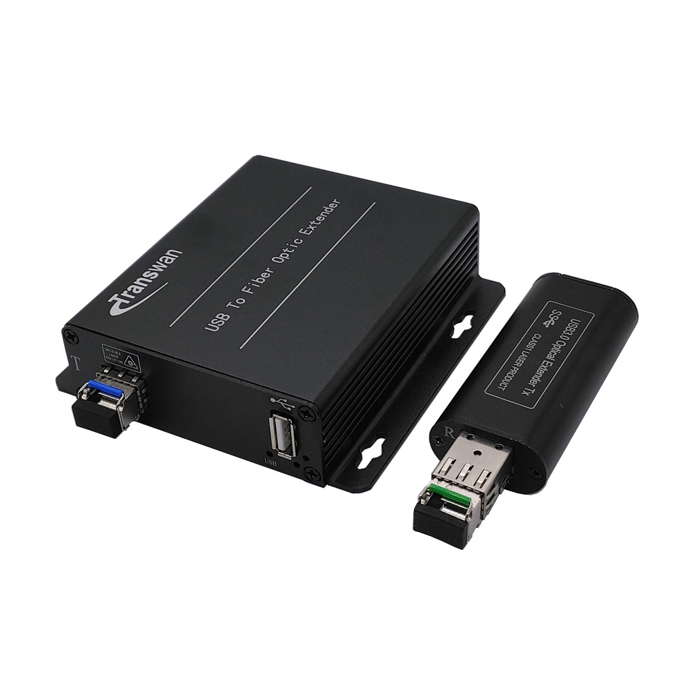 USB 2.0 Over Fiber Extender – Transwan