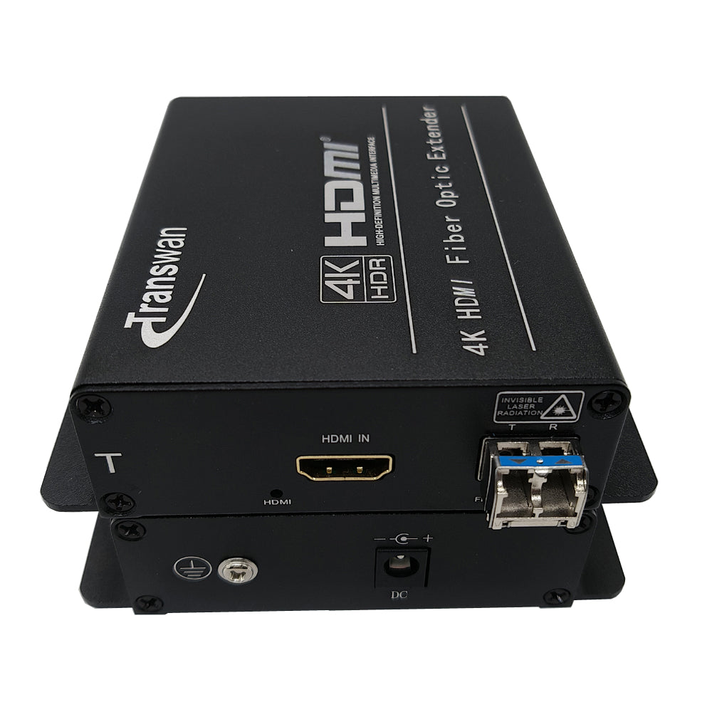 Un-compressed 4K HDMI Fiber Optic Extender, 4K HDMI Extender over Fiber ...