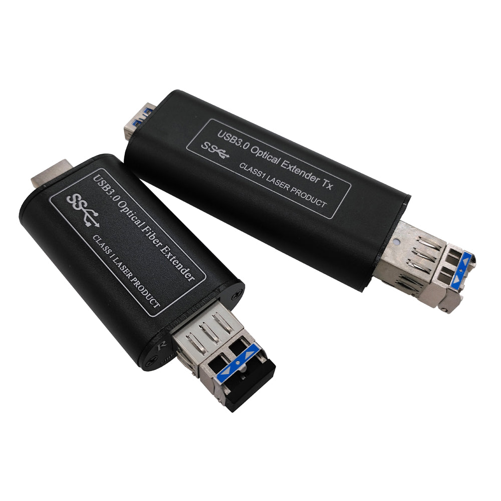 USB 3.0 over Fiber Extender compatible with USB 2.0/1.1 – Transwan